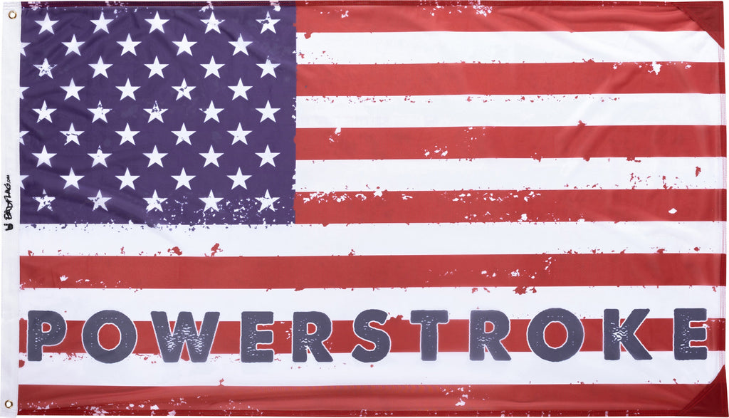Powerstroke American Flag – SparksMotors