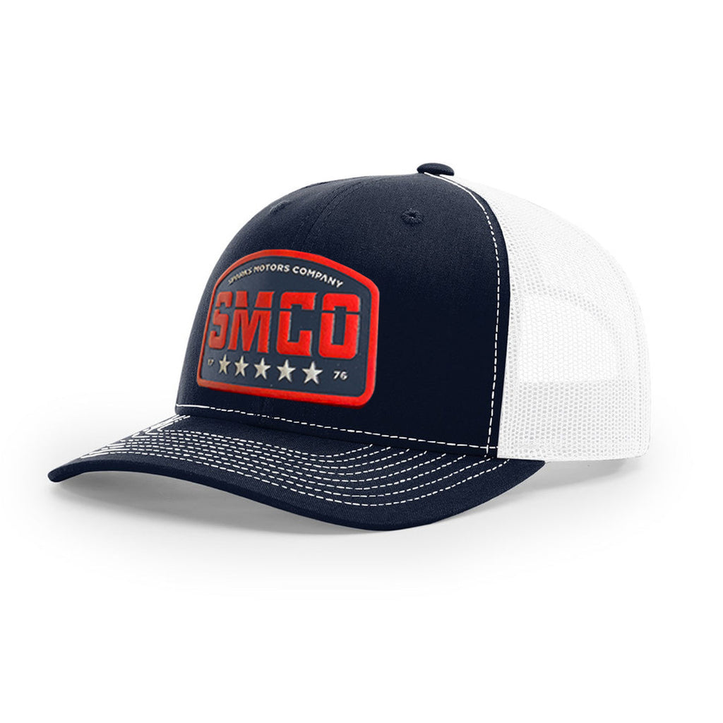Classic SMCO Navy Trucker Hat – SparksMotors